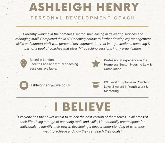 Be the bridge between your current reality to your desired future by Ashleigh_henry | Fiverr