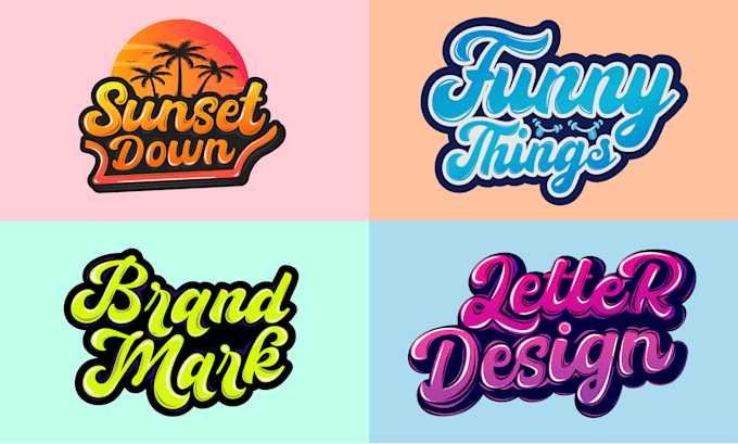 Design hand lettering, typography, graffiti and text logo by Annur06 ...