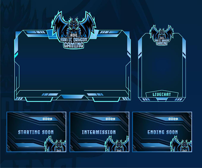 Design best stream overlay and twitch alerts by Abdurrafayy | Fiverr