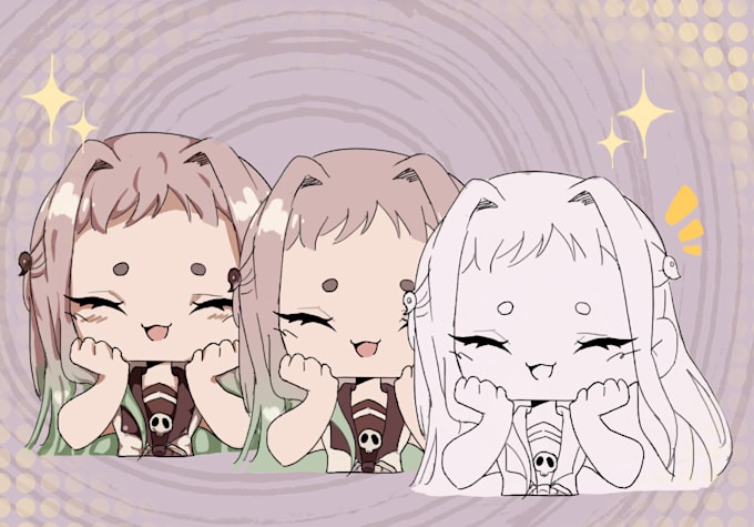 Draw your avatar chibi style by Kyle19_art | Fiverr