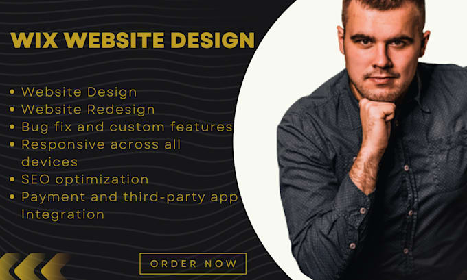 Create wix website design, wix website redesign, custom wix design, wix redesign by Hc_creative1 ...