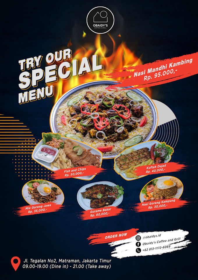 Make your flyer and brochure design by Dimasmohammed | Fiverr