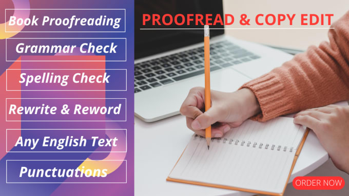 Proofread, copyedit any english document and text by Mesteratta | Fiverr