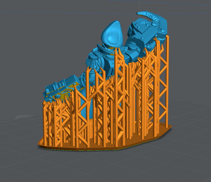 Supprt 3d models for resin printing by Alexandermac339 | Fiverr