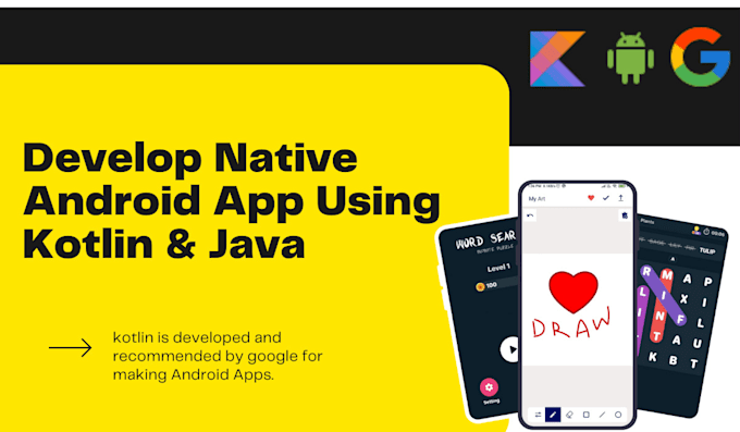 Make Your Android App Using Kotlin By Kabir0127 Fiverr