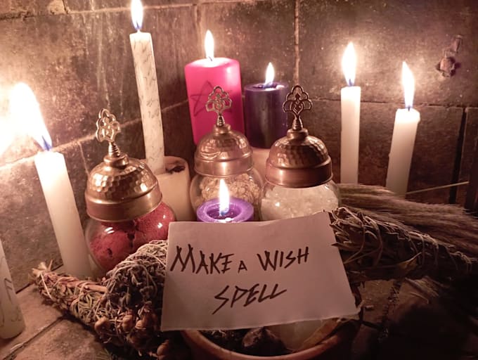 Cast a custom wish spell for you by Durgaspell | Fiverr