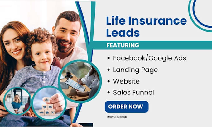 Generate life insurance leads setup life insurance funnel by ...