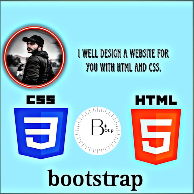 Design Fully Responsive Web Using Html Css And Bootsrap By Myousaf 1