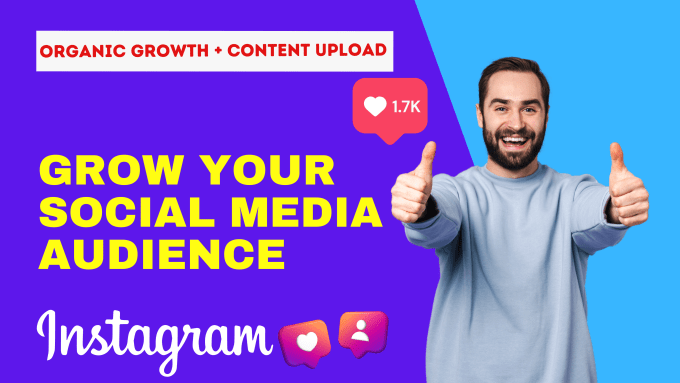 Manage Your Instagram Page For Fast Organic Growth And Create Post And