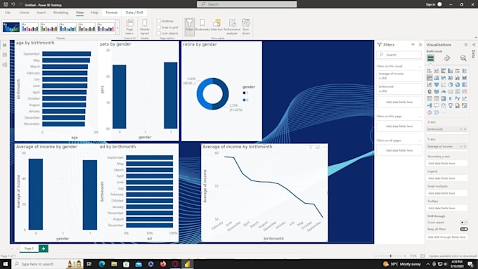Create interactive tableau and powerbi dashboards by Salman_lm10 | Fiverr