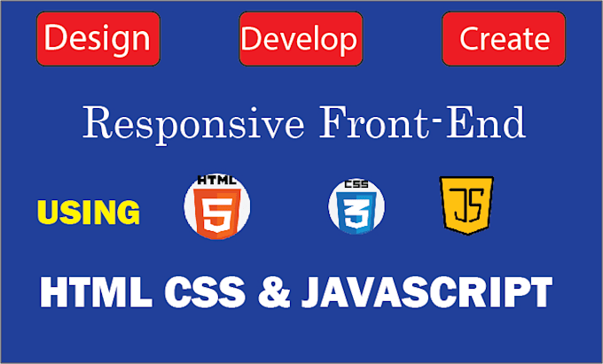 Be Your Front End Web Developer Using Htmlcss Bootstrap By Abdulahad112 Fiverr