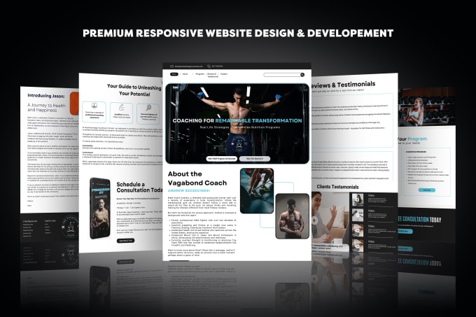 Design, develop responsive wordpress website with elementor by ...