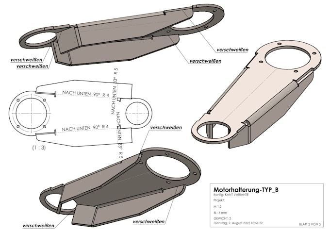Create 3d solidworks cad drawings, product manufacturing by Easyway_out ...