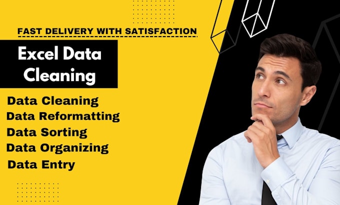 Do fast excel data cleaning, reformatting and data entry by Technicalgam376 | Fiverr