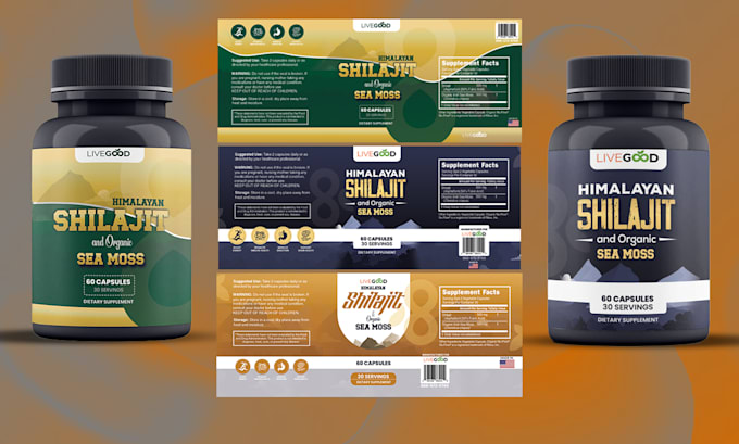 Create package and label designs by Ajl_agency | Fiverr