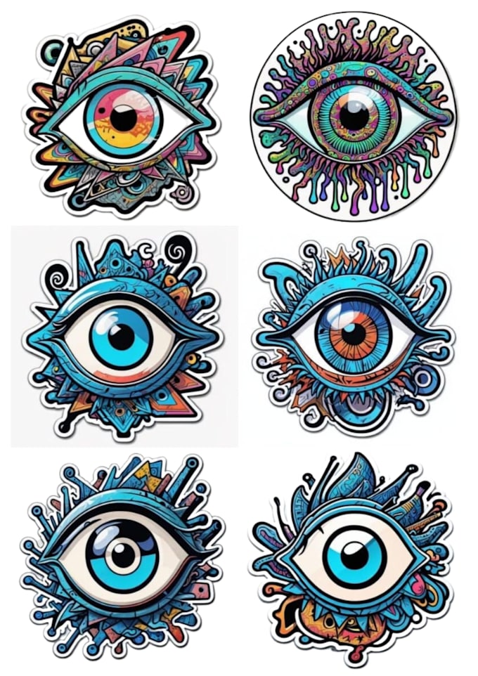 Create amazing sticker designs for your shop by Mikdarockus | Fiverr