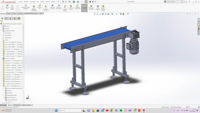 Do 3d models and 2d drawings in solidworks by Semihuznmhmt | Fiverr