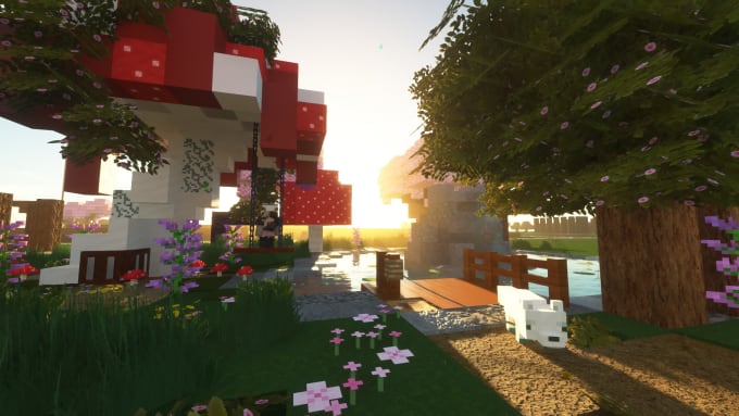 Build minecraft structures and cute buildings by Meisgaming | Fiverr