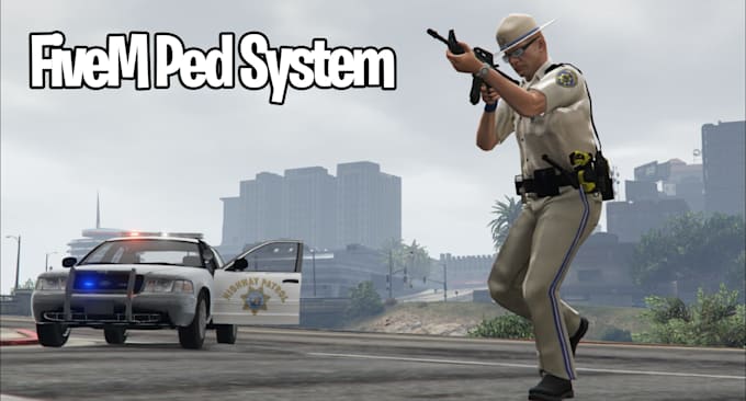 Peds fivem personalizados, dev rp qb mlo ropa coche ped script mod ui