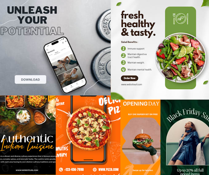 Create scroll stopping ads for your business by Kody444 | Fiverr