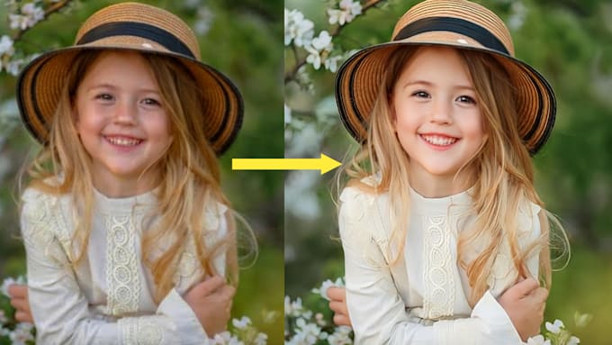 Enhance, improve and upscale low quality images and photo by ...