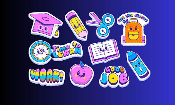 Do custom sticker design ,logo, round badge, decals, and labels in 1 ...