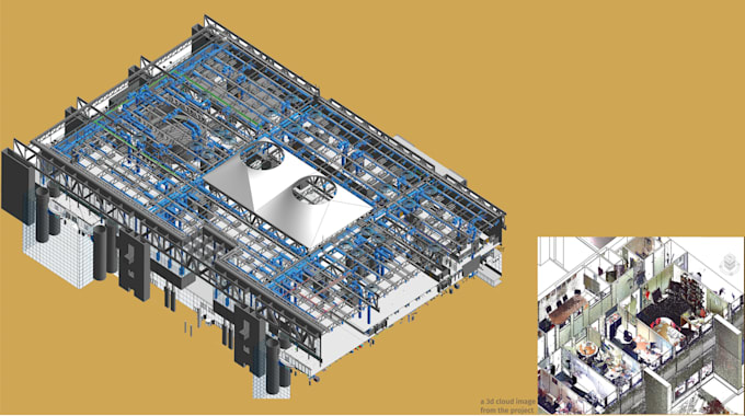 Convert point cloud to revit model and 3d cad files by Ceren_koyas | Fiverr