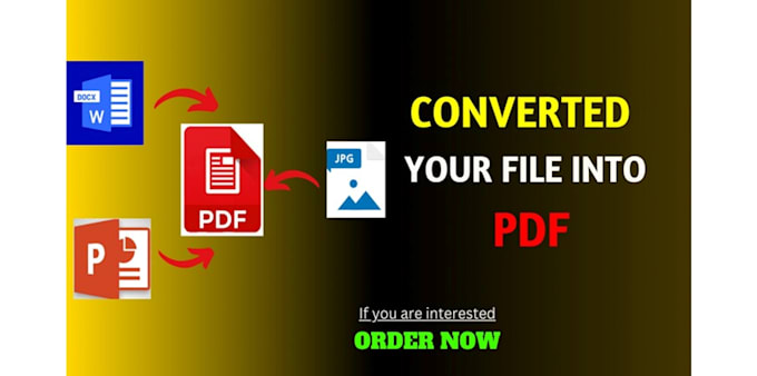 Convertir docx, ppt, jpg en pdf et vice versa
