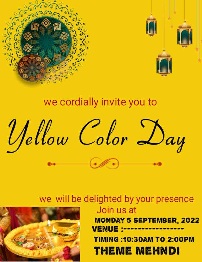 Design all types of invitation cards by Hunza89 | Fiverr