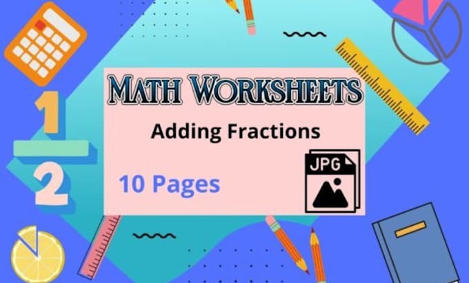 Create custom math worksheets by Jawariaaziz2 | Fiverr