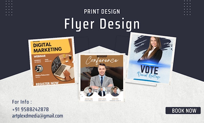 Design a portrait flyer by Jatinmaiwal | Fiverr
