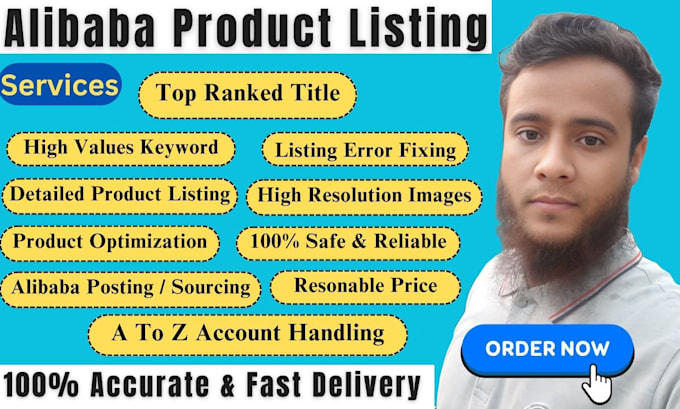 Do alibaba product listing by Datalead_arif | Fiverr