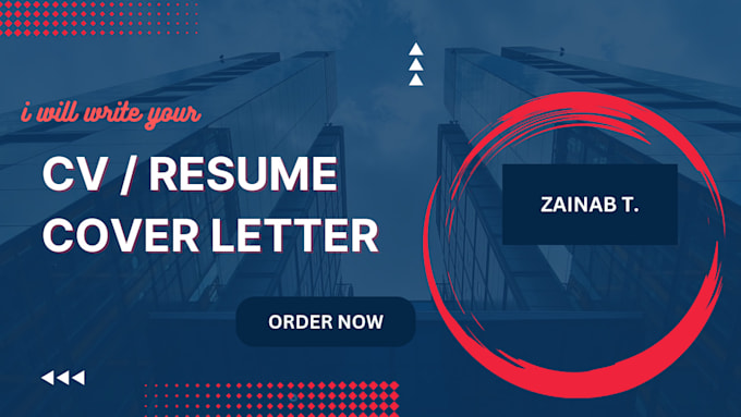 Write cv resumes and cover letters by Zanit321 | Fiverr
