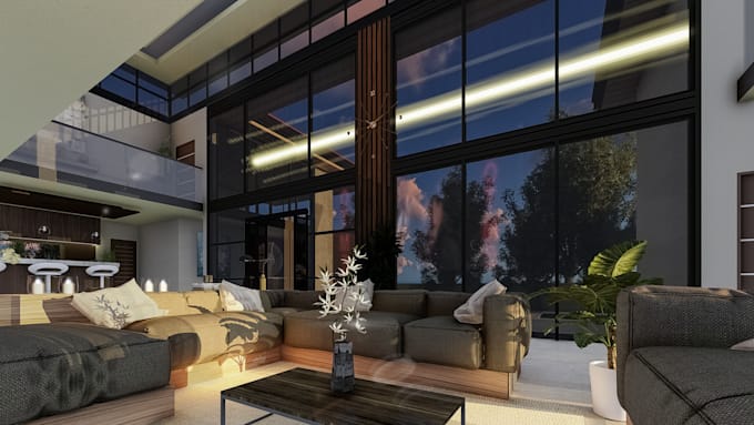 Create realistic 3d interior renders by Alyssaalvarado9 | Fiverr