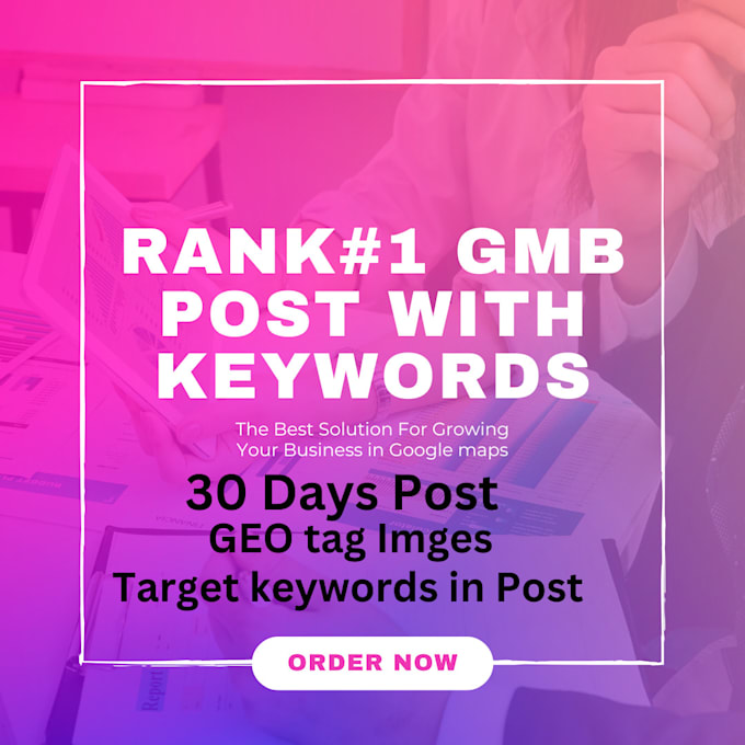 Do 30 days gmb post with geo tag images for top ranking by Mapsexpert ...