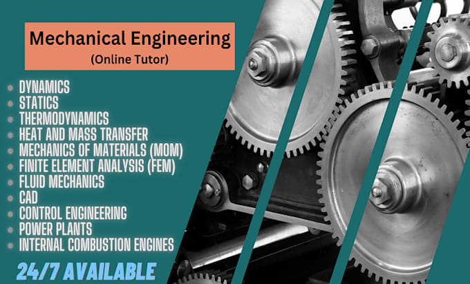 Help you in mechanical engineering tasks by Ahmadali40510 | Fiverr