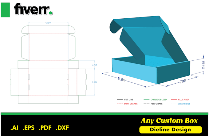 Create perfect packaging dieline for your product in 24 hours by ...
