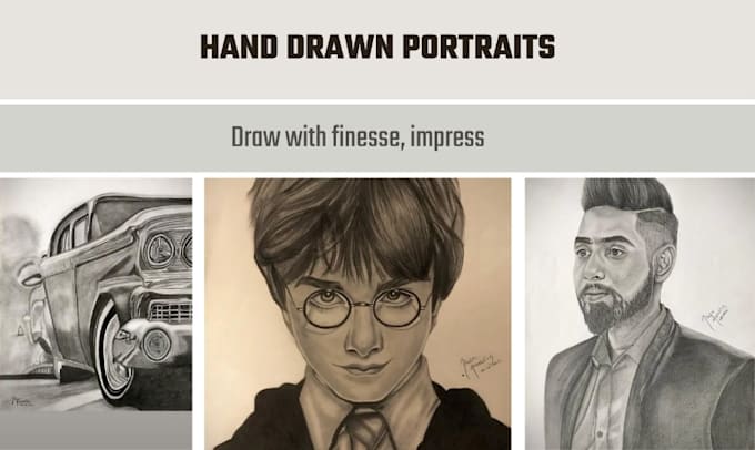 Draw hand drawing portraits for your company and brand by Nimrazahid928 ...