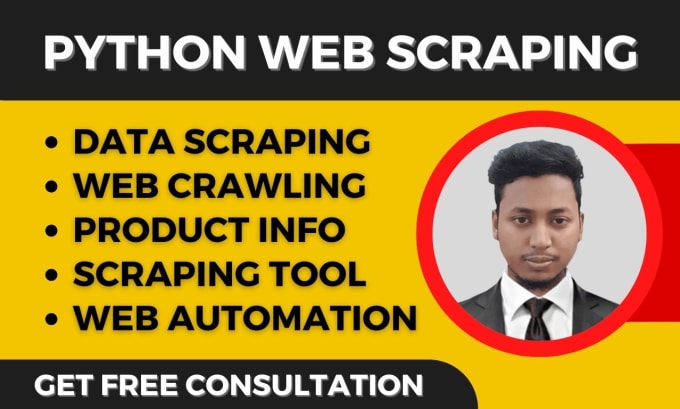 Do Python Web Scraping Data Scraping Automation By Any Task101 Fiverr
