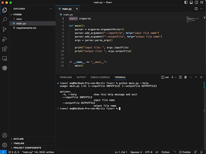 Create Command Line Tools By Moritzschwoerer Fiverr
