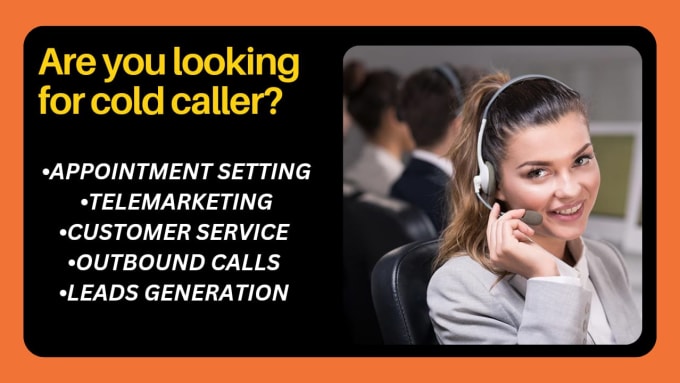 Do telemarketing, cold calling, and get appointment for you by Cherrypie437 | Fiverr