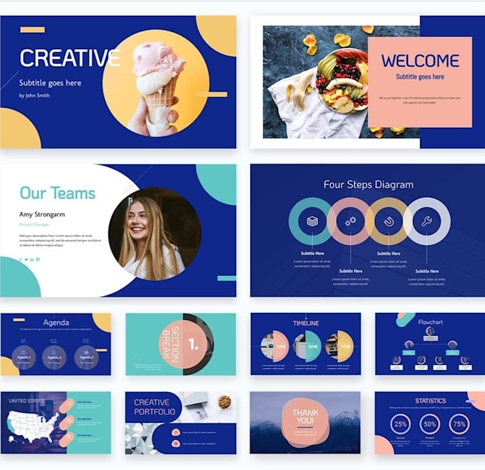 Design remarkable powerpoint presentation with animation by Somtexy ...
