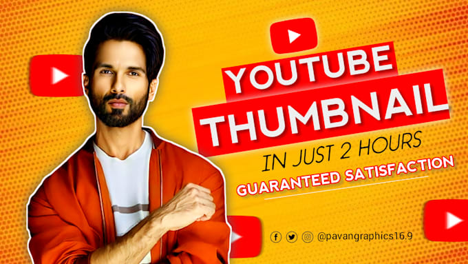 Create a thumbnail for your youtube channels by Pavanyewale267 | Fiverr