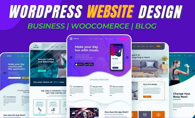 Do wordpress website development elementor pro , business website ...