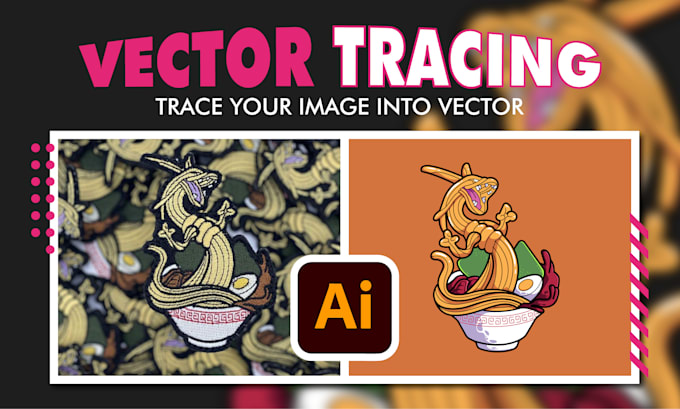 Do tracing your image into vector file by Scienceadct | Fiverr