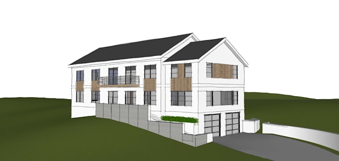 Turn 2d plans into 3d model by Nico_agosto | Fiverr