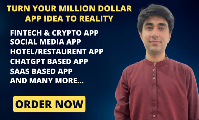 Develop Android And Ios Mobile App Using React Native By Waleed Arshad1 Fiverr