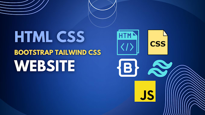 Design Responsive Html Css Bootstrap Tailwind And Javascript Website For You By Xbayazid01 Fiverr