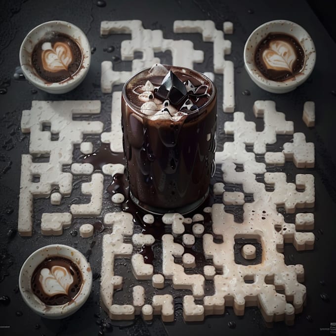 Professional qr code art by Trannam_ai | Fiverr