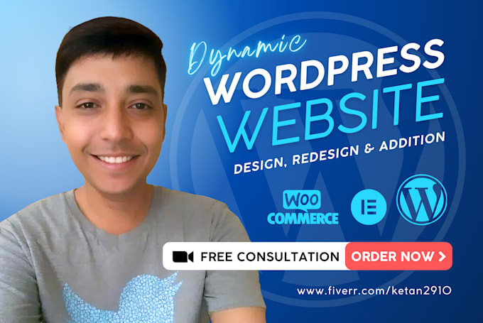 Create wordpress website design and development by Ketan2910 | Fiverr